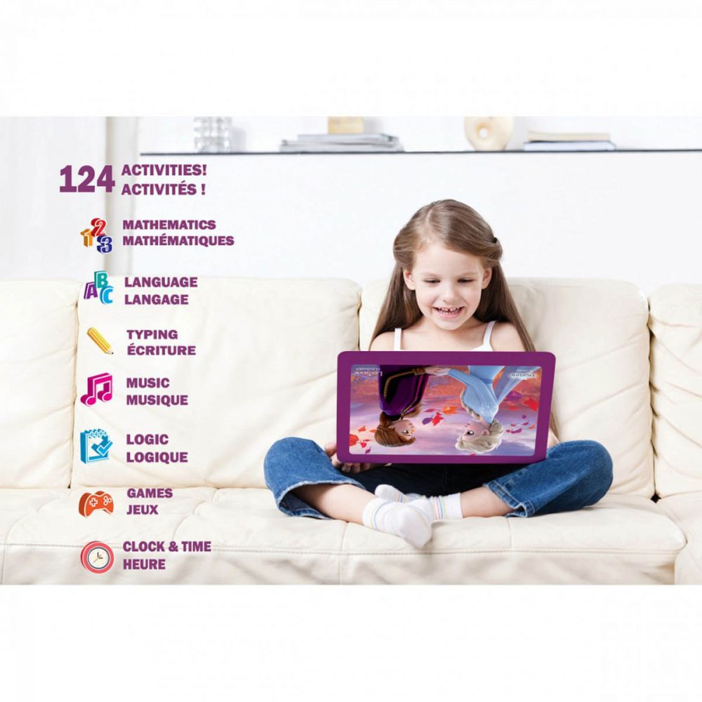 Laptop educational Lexibook Disney Frozen 2, 170 de activitati - eMAG.ro