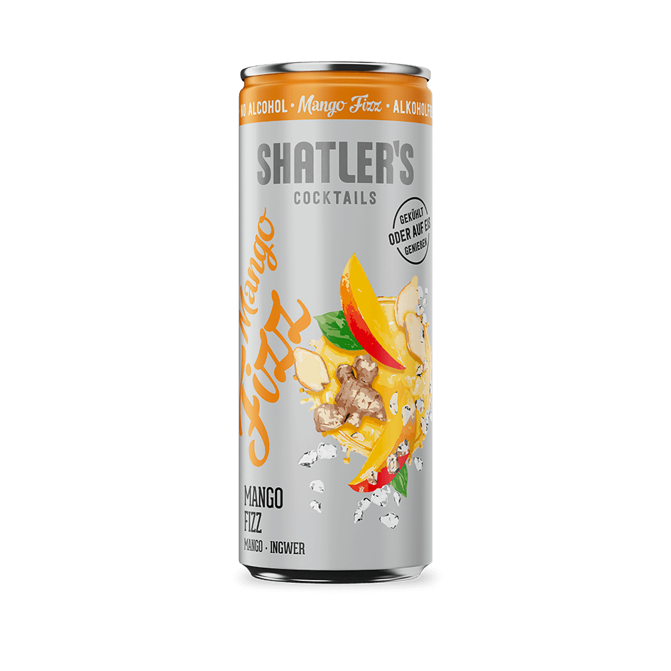 Cocktail, Shatler's, MANGO FIZZ, fara alcool, 0.25l - eMAG.ro