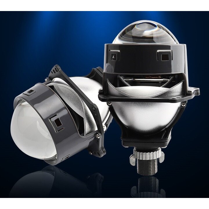 Set 2 Lupe Bi Led Auto 3" putere 43W luminozitate 9000 Lumeni 5500k 12V ...