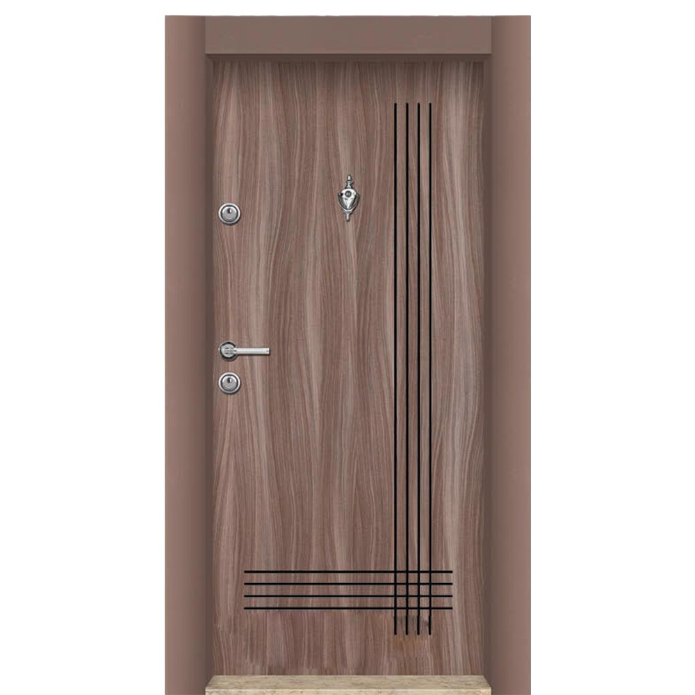 Входна врата HASKA, Паркдор 03, Сиво меше - eMAG.bg