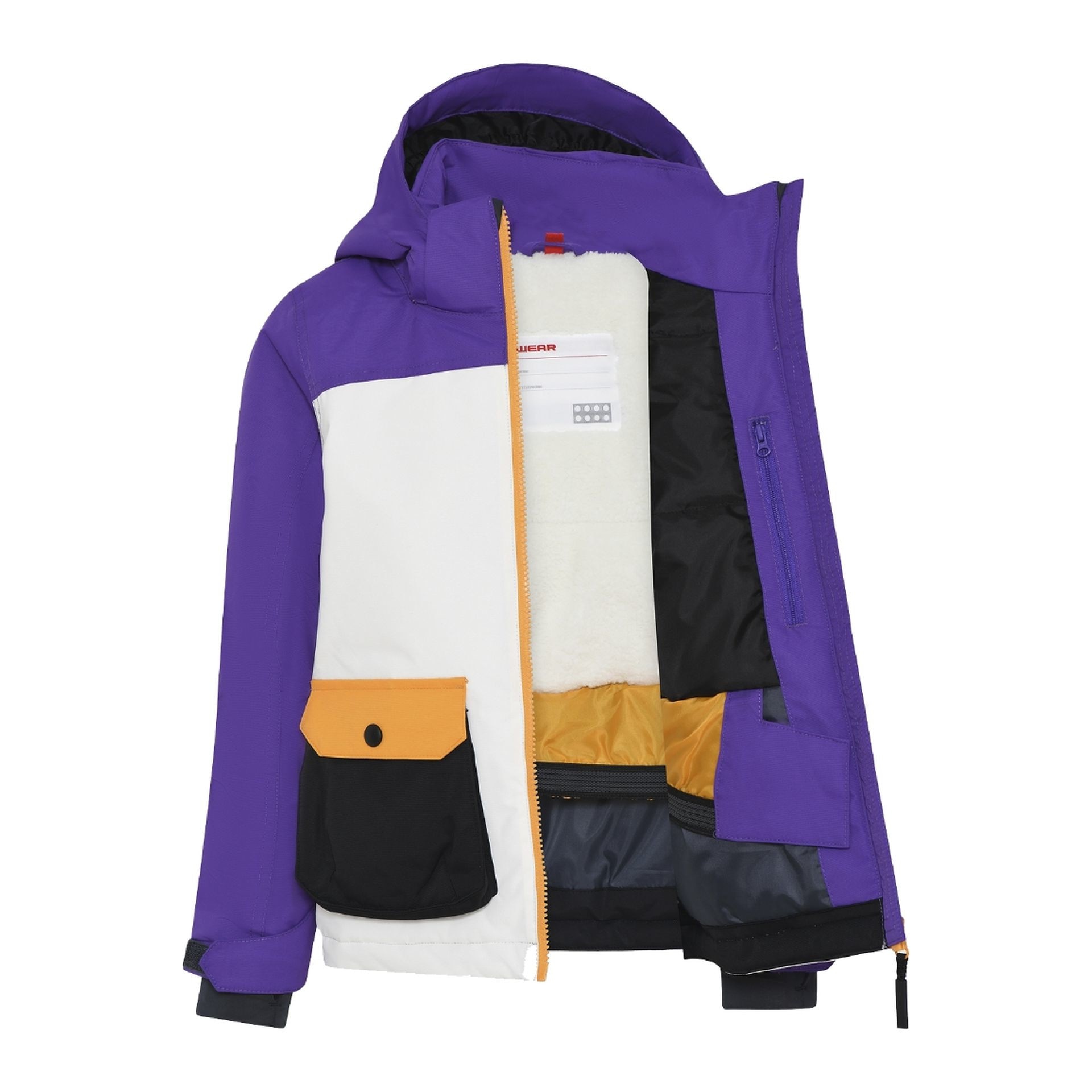 Jacheta de schi pentru copii, Lwjested 703 - Jacket, Lego, Alb, 128 ...