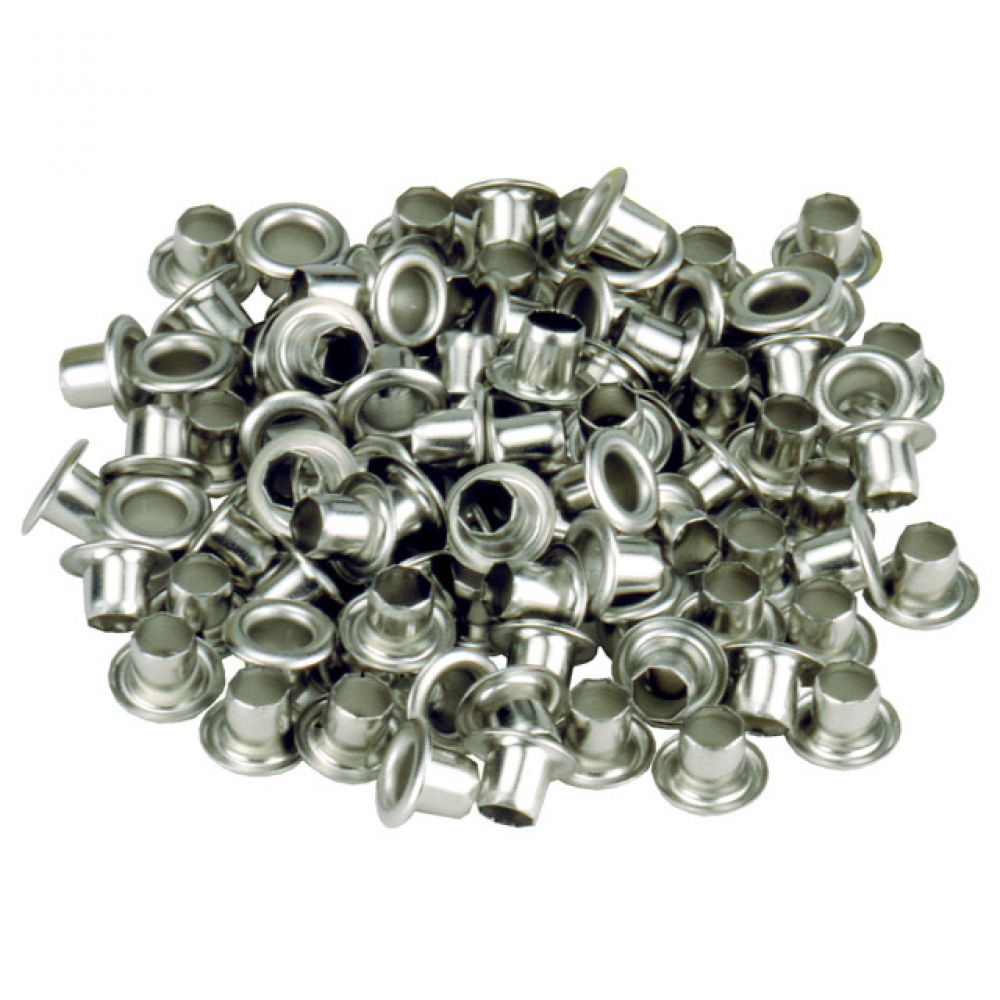 Set 100 capse rotunde 5.5 mm, model C, argintiu, Connex - eMAG.ro