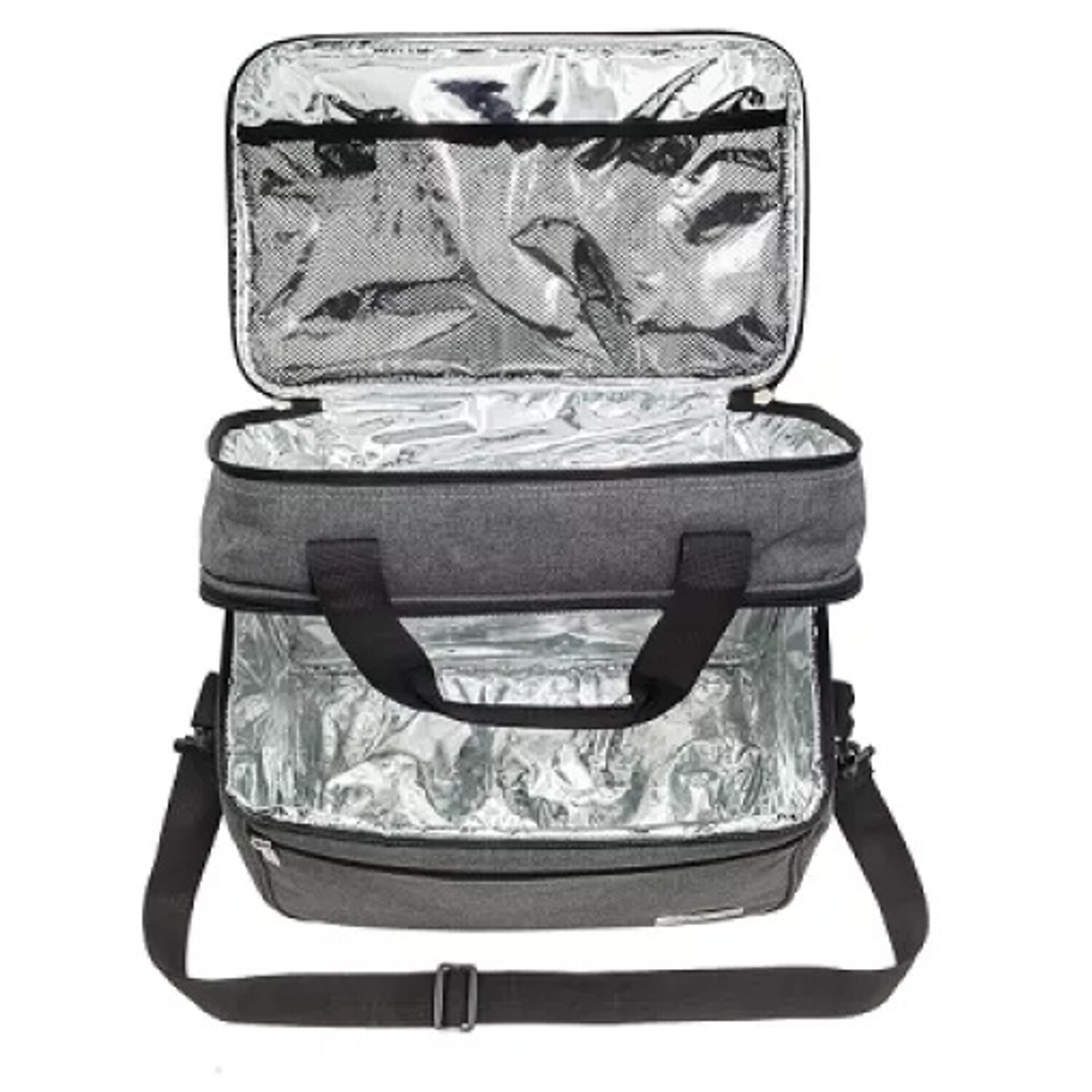 Geanta termica Twistshake, pentru mancare, 15L, gri - eMAG.ro