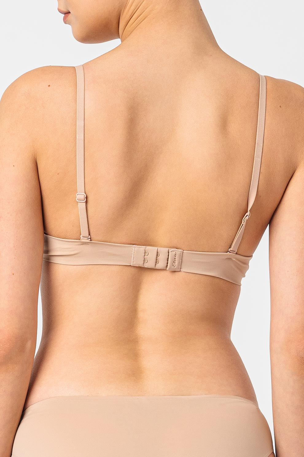 Etam, Sutien cu burete Pure Fit, Maro nisip, 85B - eMAG.ro