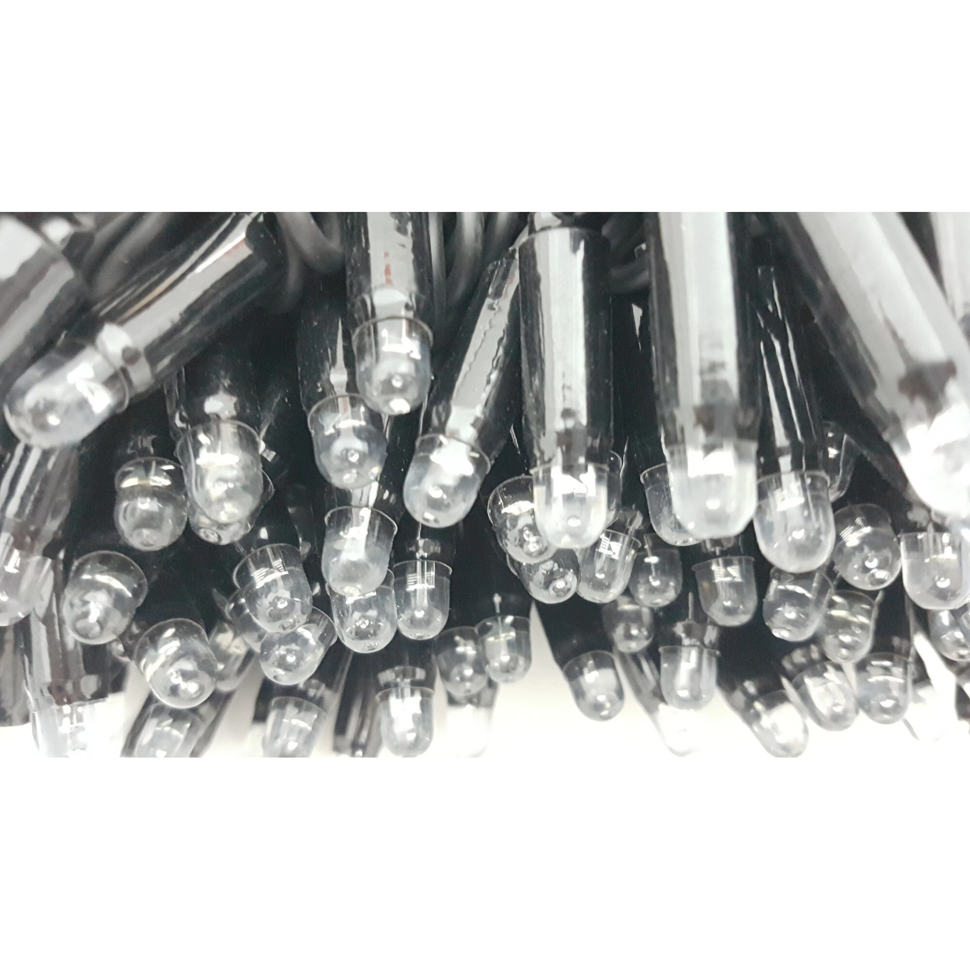 Instalatie LED Liniara SIKS, cu 100 de LED -uri, 7 m lungime, fir verde ...