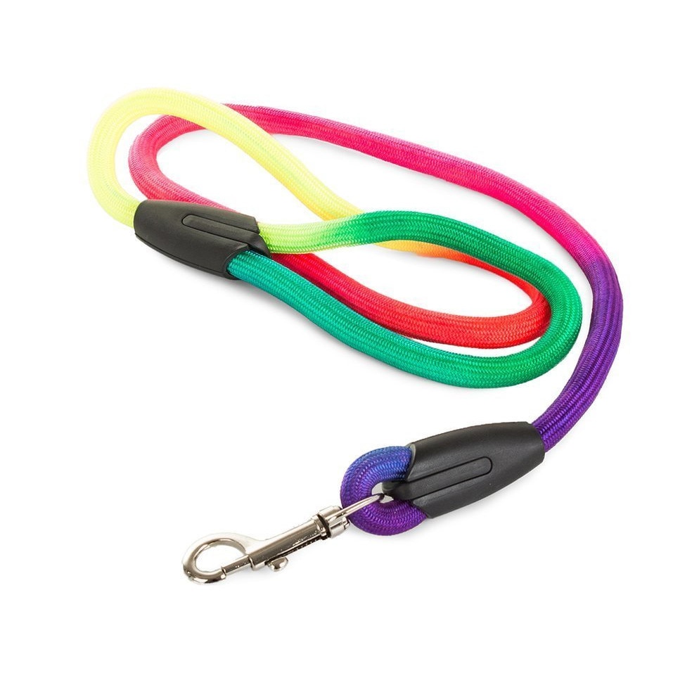 Lesa multicolora pentru caini, Zola®, rezistenta, 120 cm - eMAG.ro