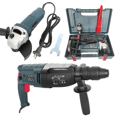 Перфоратор и електрически комплект Flex, KraftWorld, флекс с вариатор ...