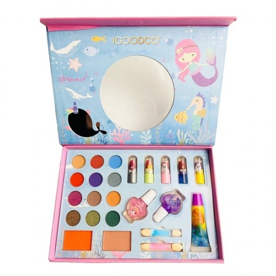 Set machiaj pentru fetite Igoodco 24 piese - eMAG.ro