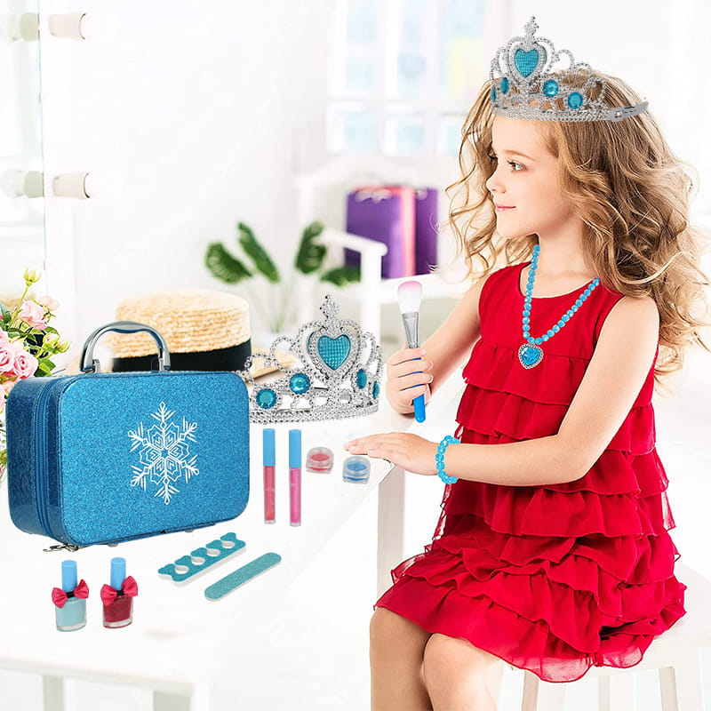 Trusa de Machiaj pentru Copii Princess Make-up idealSTORE, Include o ...