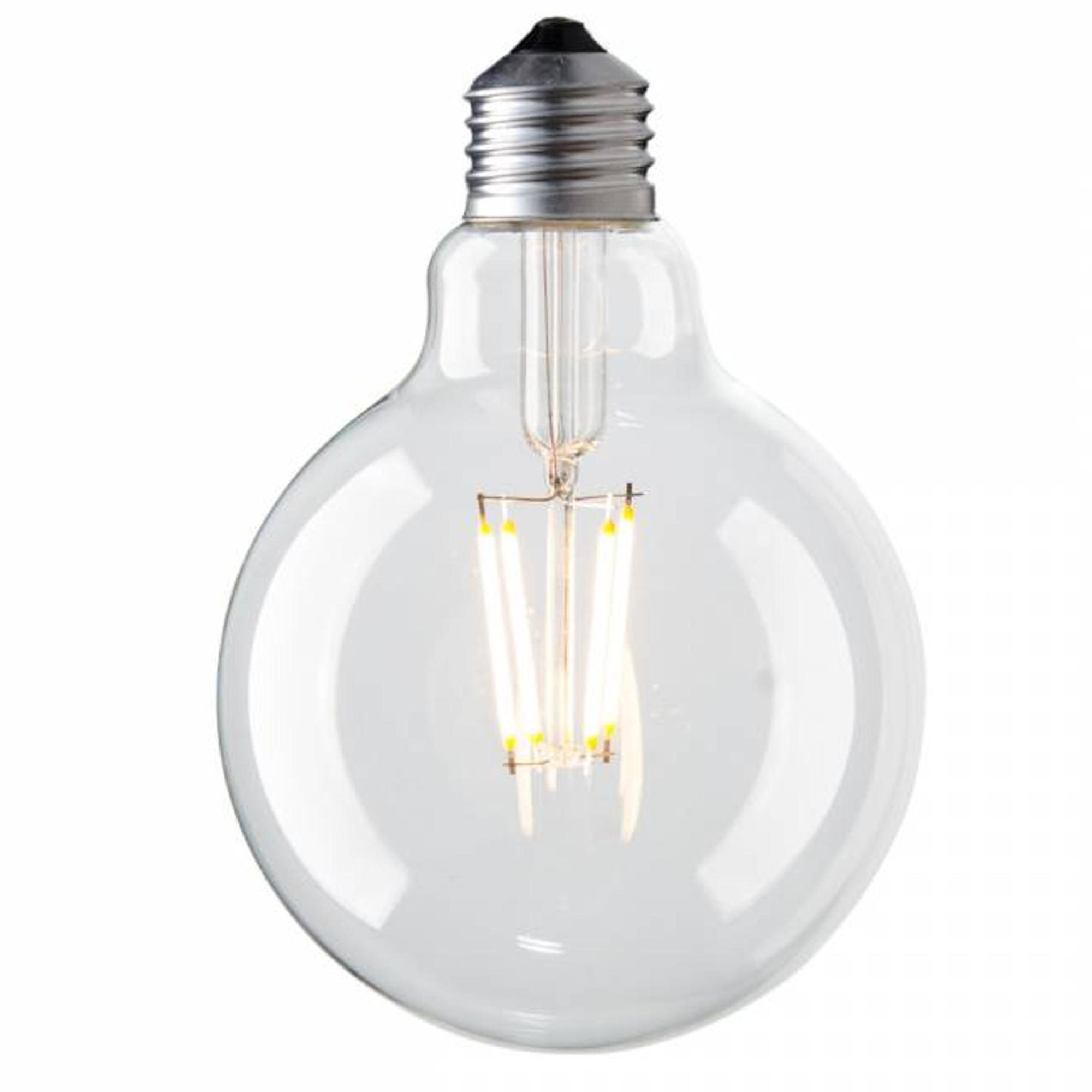 Becuri LED, E27, 3000K, FILAMENT, 4W, G80, ZD/E27/EDISON C 4W - eMAG.ro