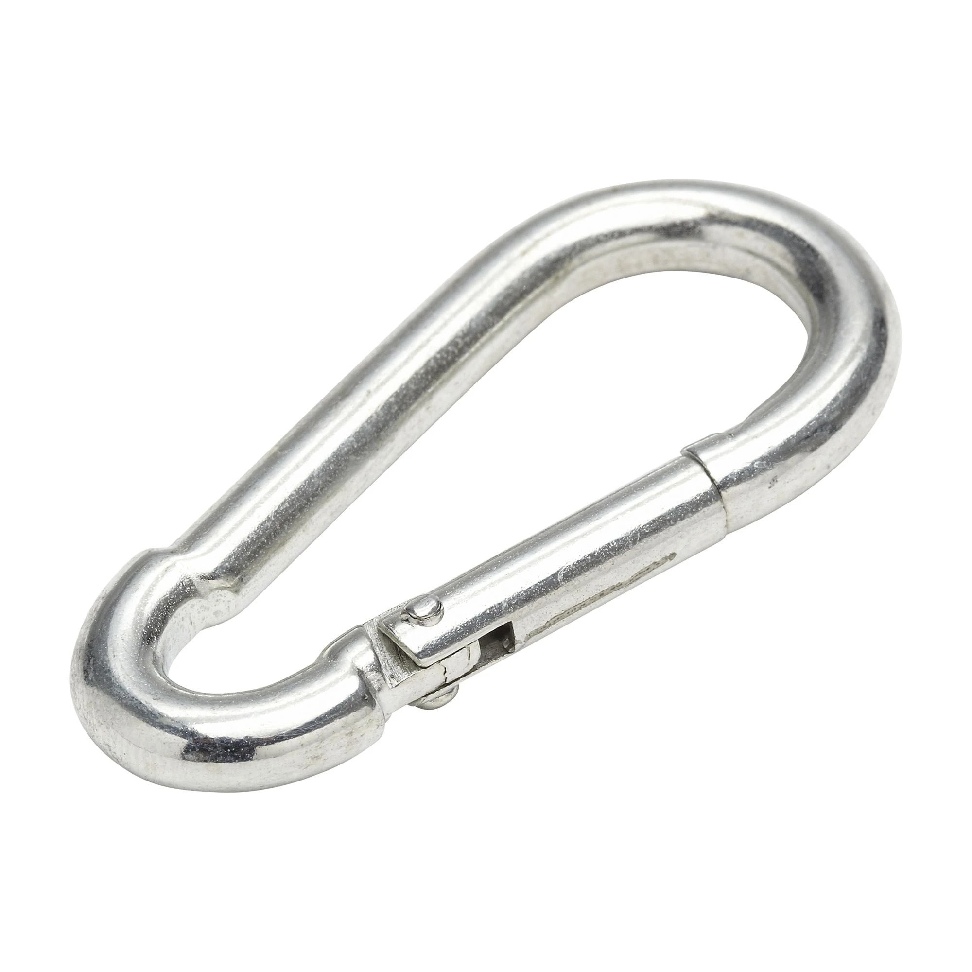 Carabiniera simpla, otel zincat 6 x 60 mm, rezistenta max 60 kg - eMAG.ro