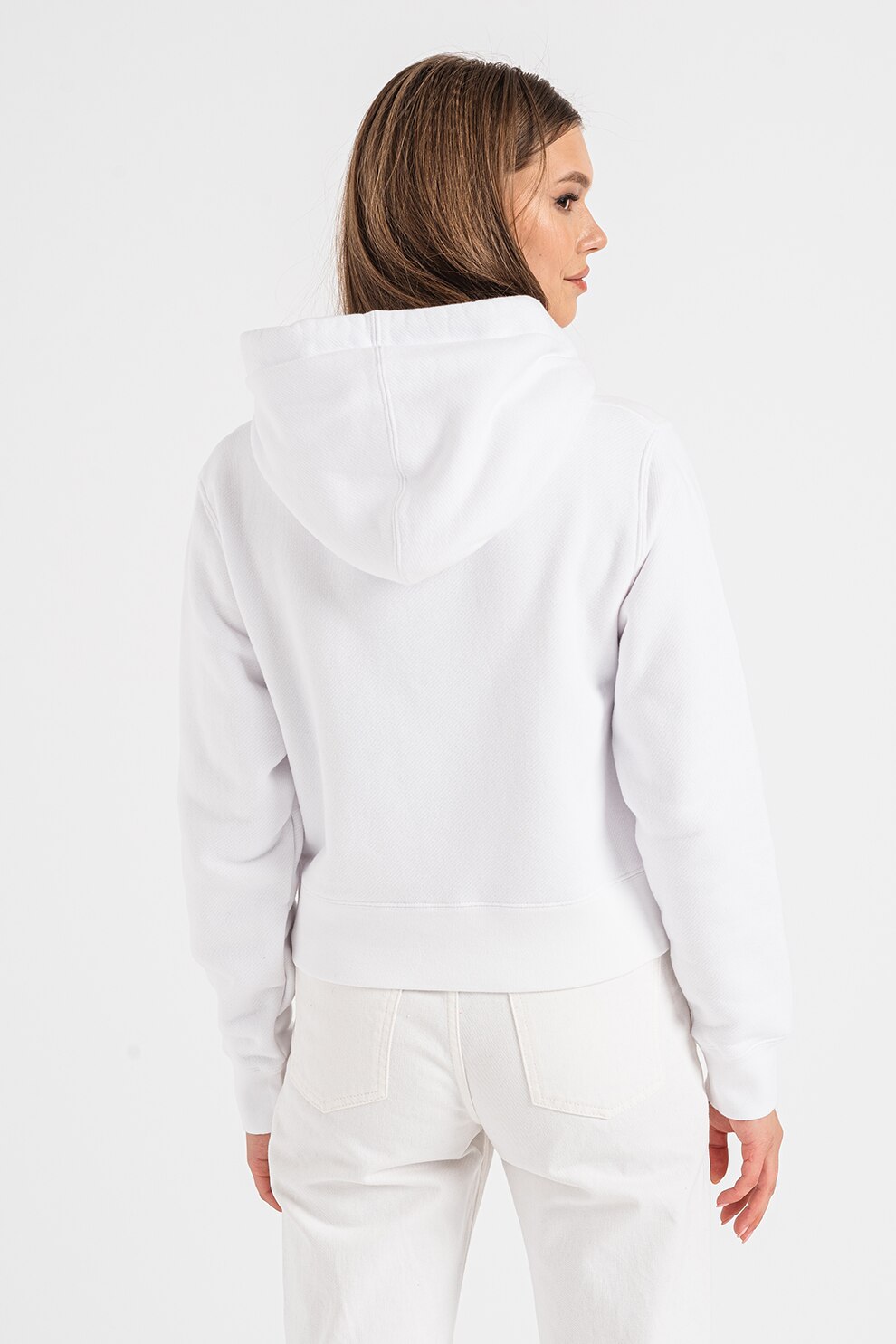 PALM ANGELS, Hanorac cu model grafic, Alb, L - eMAG.ro