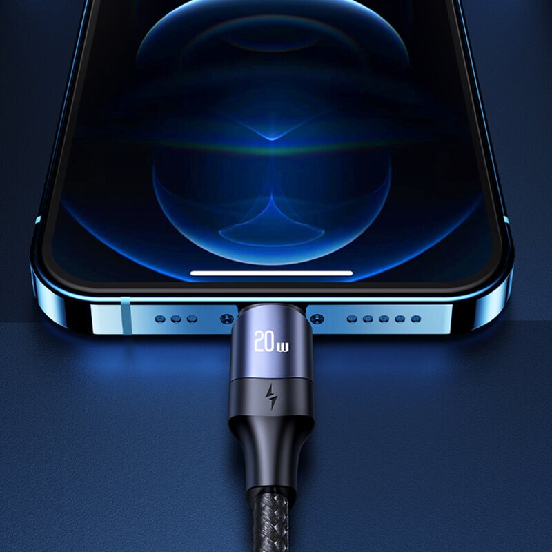 Кабел за супер бързо зареждане и пренос на данни с USB-C конектори към ...