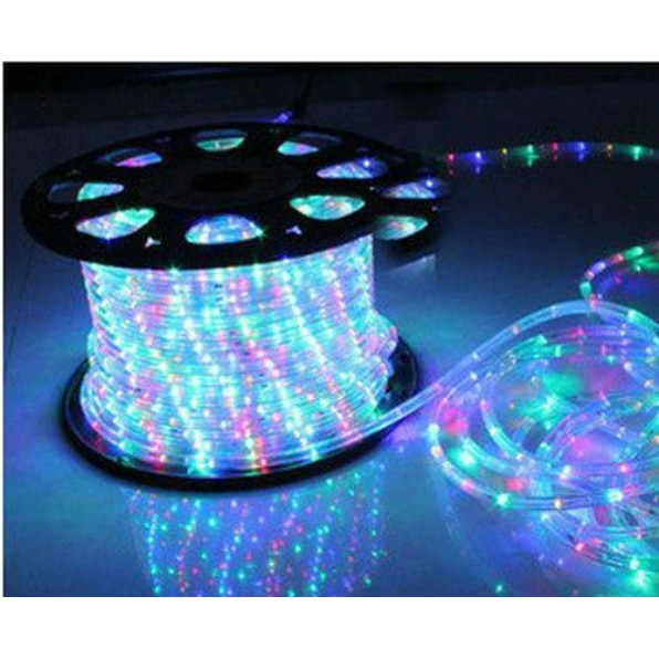 Furtun Luminos LED, 20 metri lumina multicolor, 8 jocuri de lumini, de ...