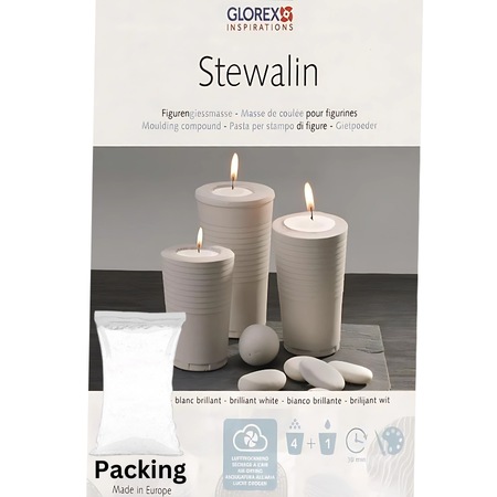 Praf Ceramic Hard, pentru recipiente si modelare alb 3KG - eMAG.ro