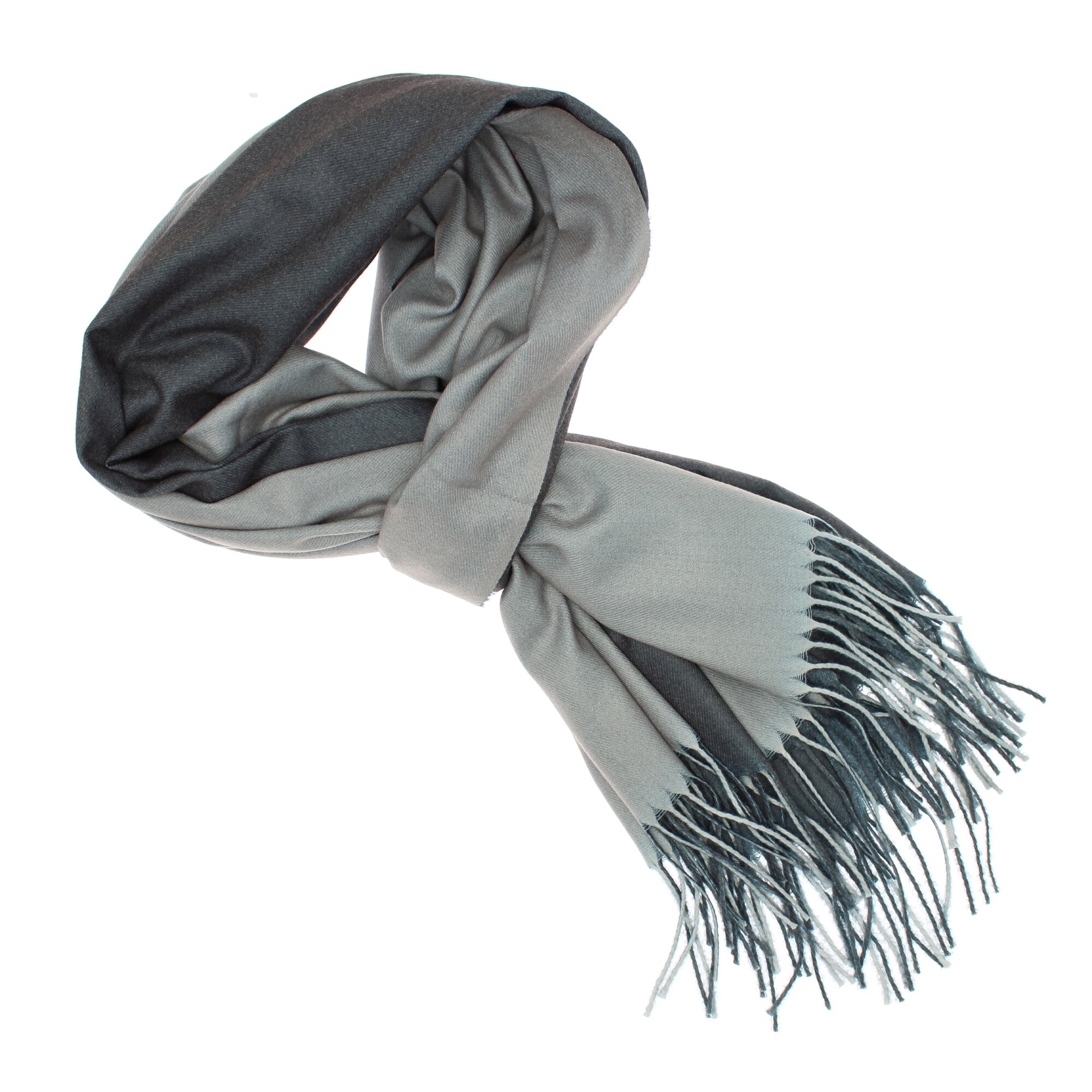 Esarfa, de dama, Buticcochet, Casmir, cu franjuri, cu doua fete, 70x180 ...