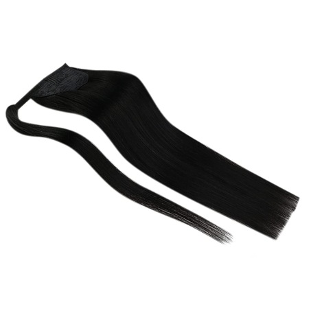 Coada de par cu scai, Negru Intens, Oskar Shop - eMAG.ro