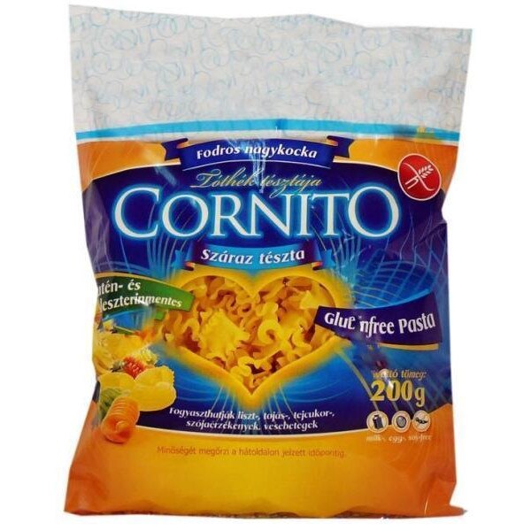 Paste fara gluten patrat ondulat 200gr Cornito - eMAG.ro