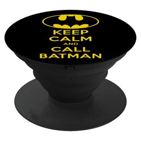 Suport adeziv pentru telefon PopSocket, Keep Calm & Call Batman ...