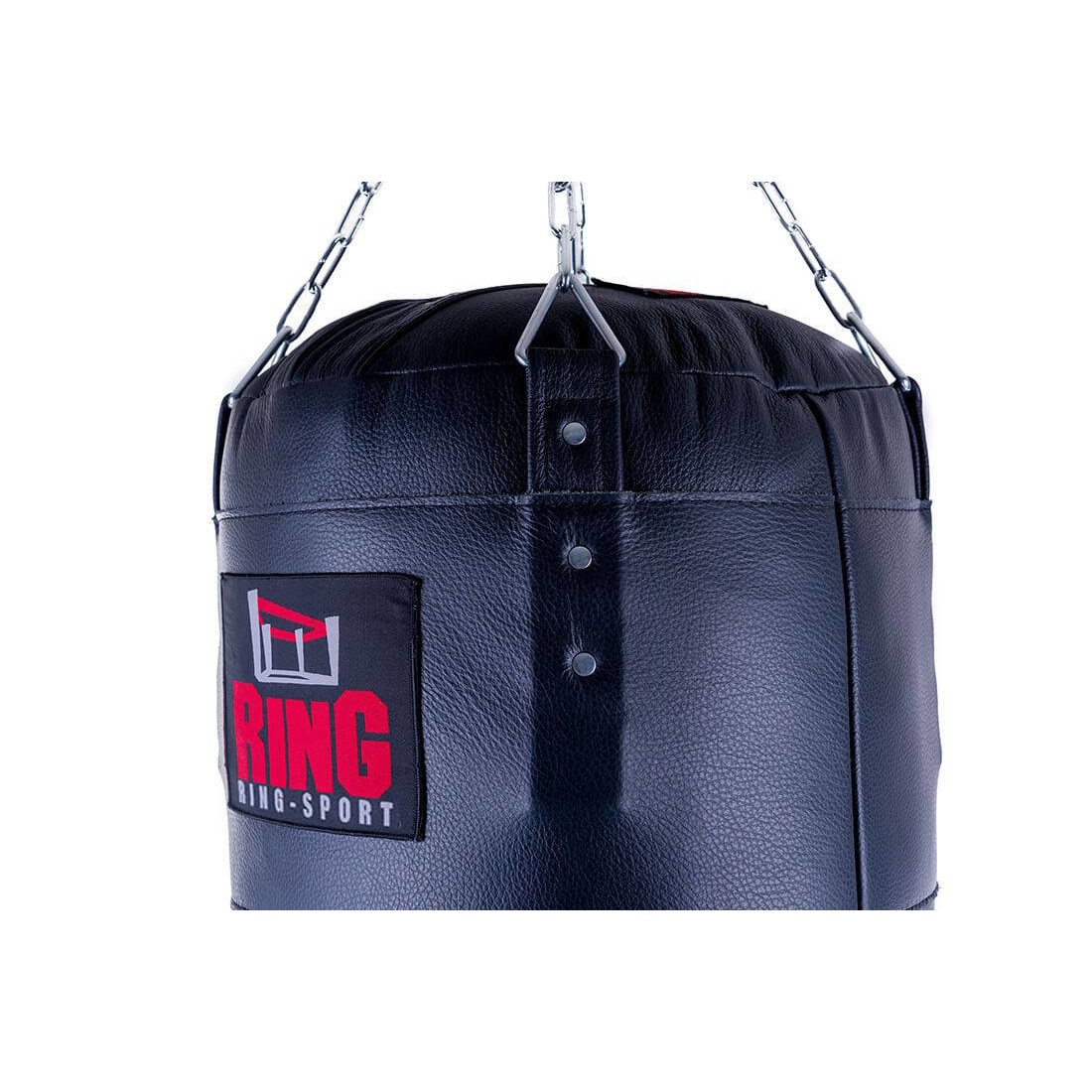 Sac de box gol Ring Premium, Piele naturala, 180x40 cm, Negru - eMAG.ro