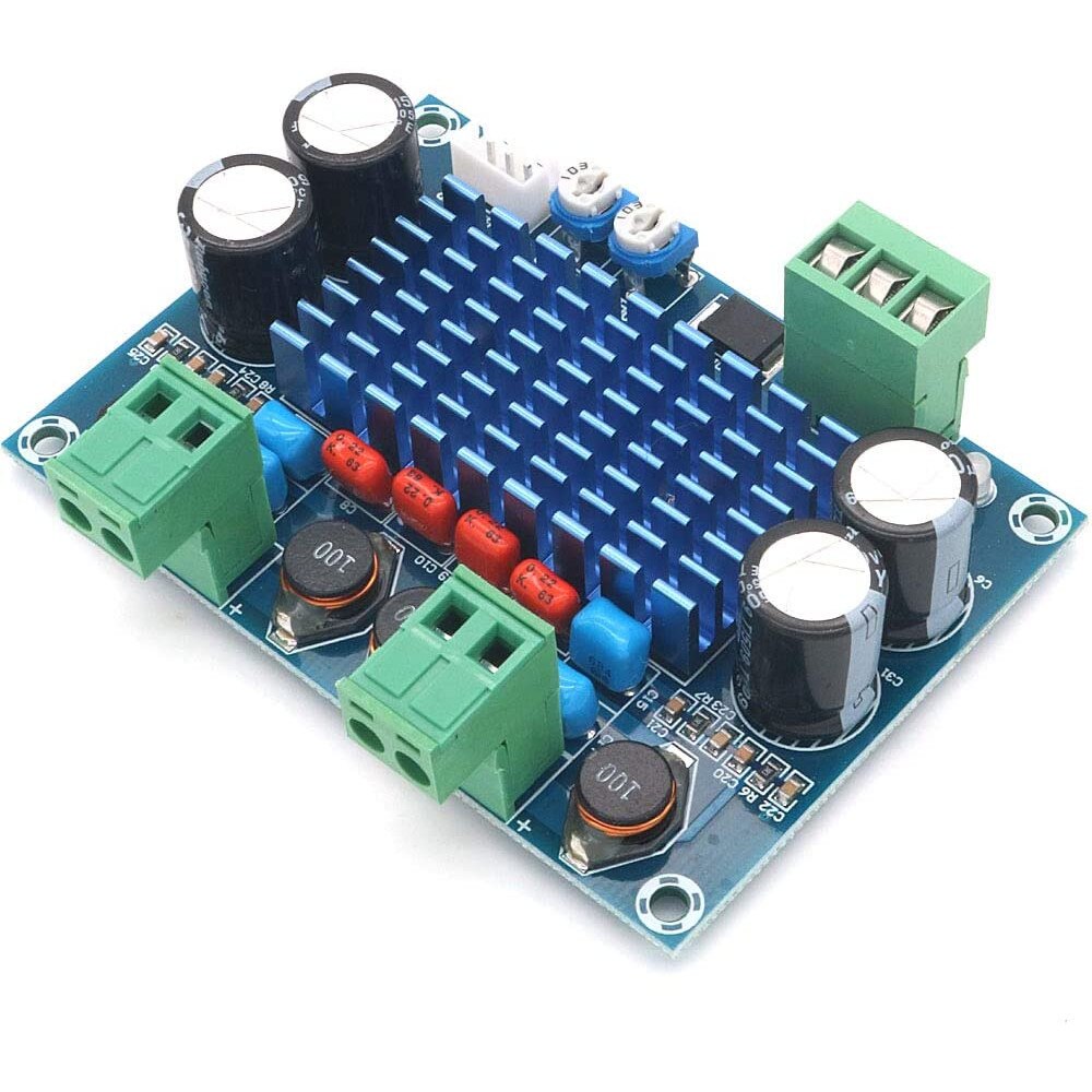 XH-M572 - TPA3116D2 стерео усилвател 2*120W (DC 5-24V, 6A) - eMAG.bg