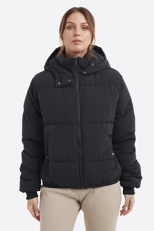 Nautica, Geaca cu vatelina si terminatie elastica, Negru, 36 - eMAG.ro