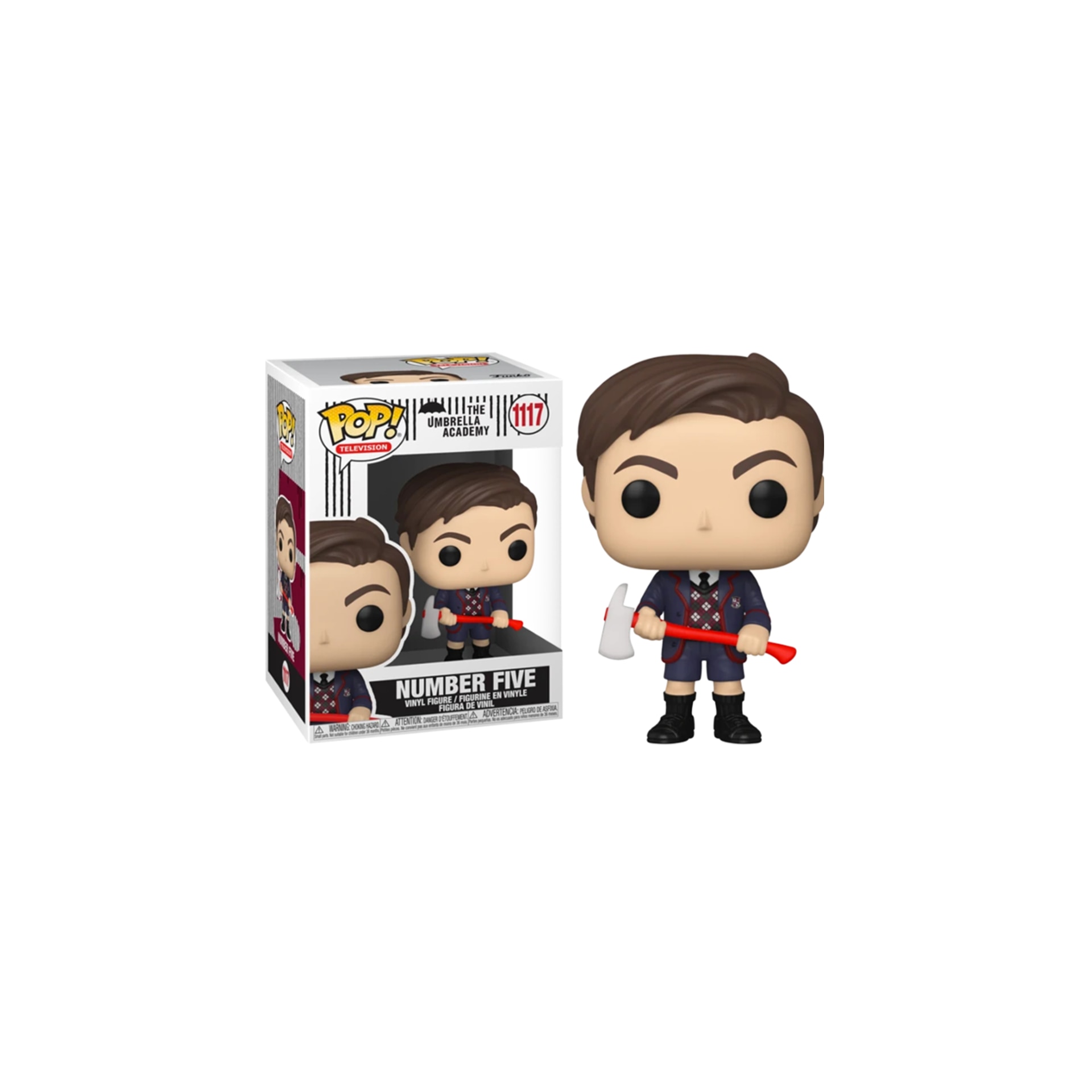 Фигурка Funko Pop! Television The Umbrella Academy Number Five, 9 cm ...