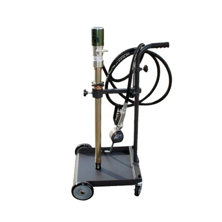 Pompa pneumatica pentru transfer ulei, cu suport pentru butoi, contor ...