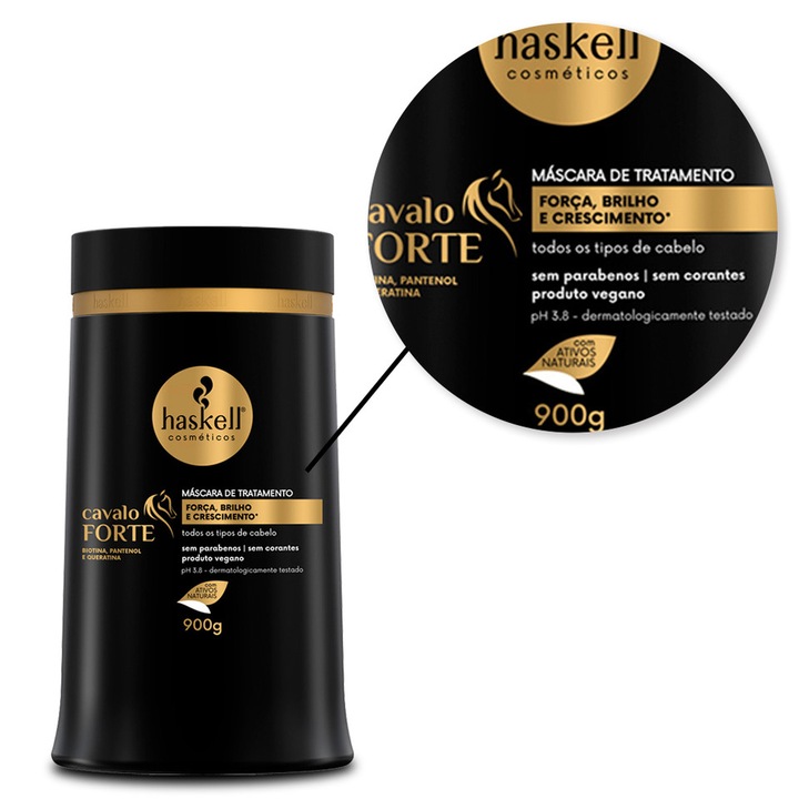 Masca Par "Cal Puternic", Cavalo Forte, 900g, Haskell - eMAG.ro