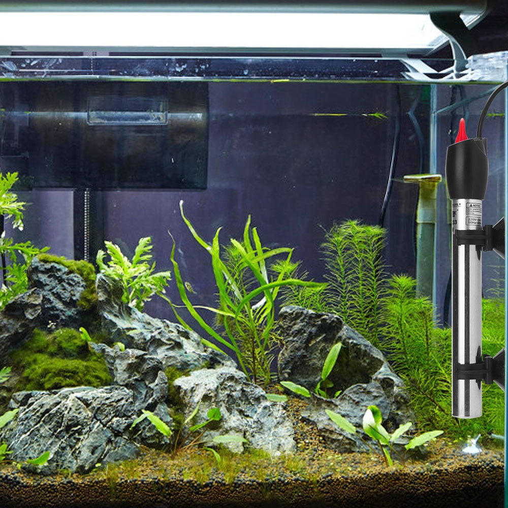 Incalzitor acvariu, GOGOU, Inox, 19 cm, Argintiu - eMAG.ro