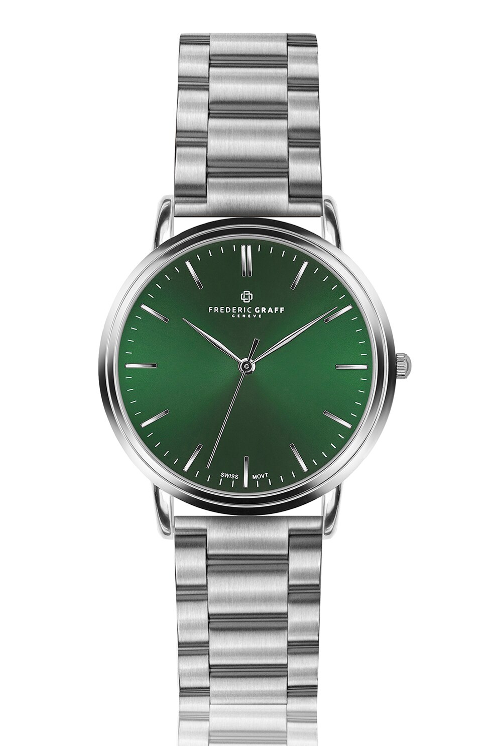 Frederic Graff, Часовник с метална верижка, Сребрист - eMAG.bg