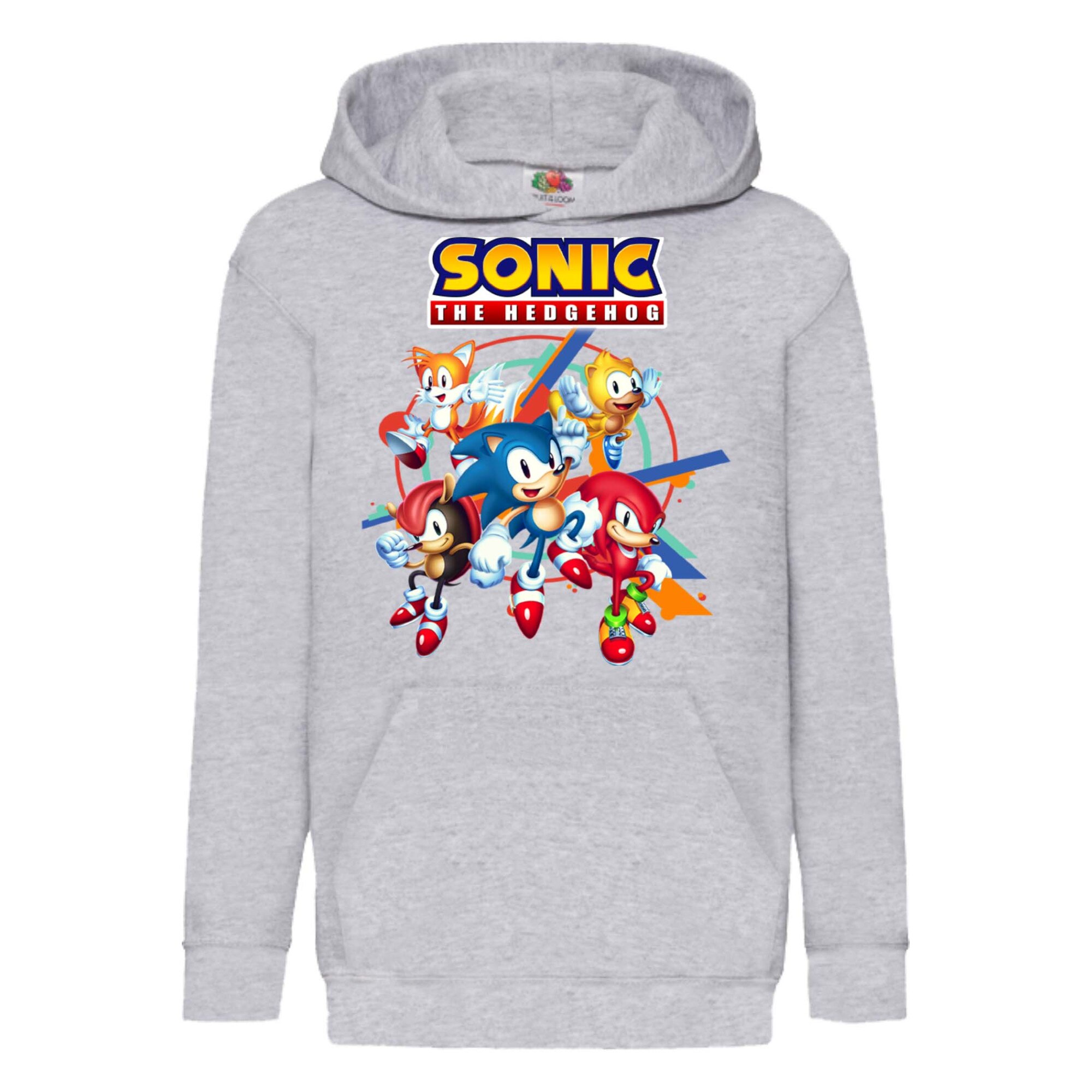 Hanorac copii Sonic the Hedgehog Tralala Sonic and friends 01, Gri ...