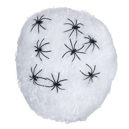 Set Panza de paianjen decorativa pentru Halloween clasica, 8 paienjeni ...