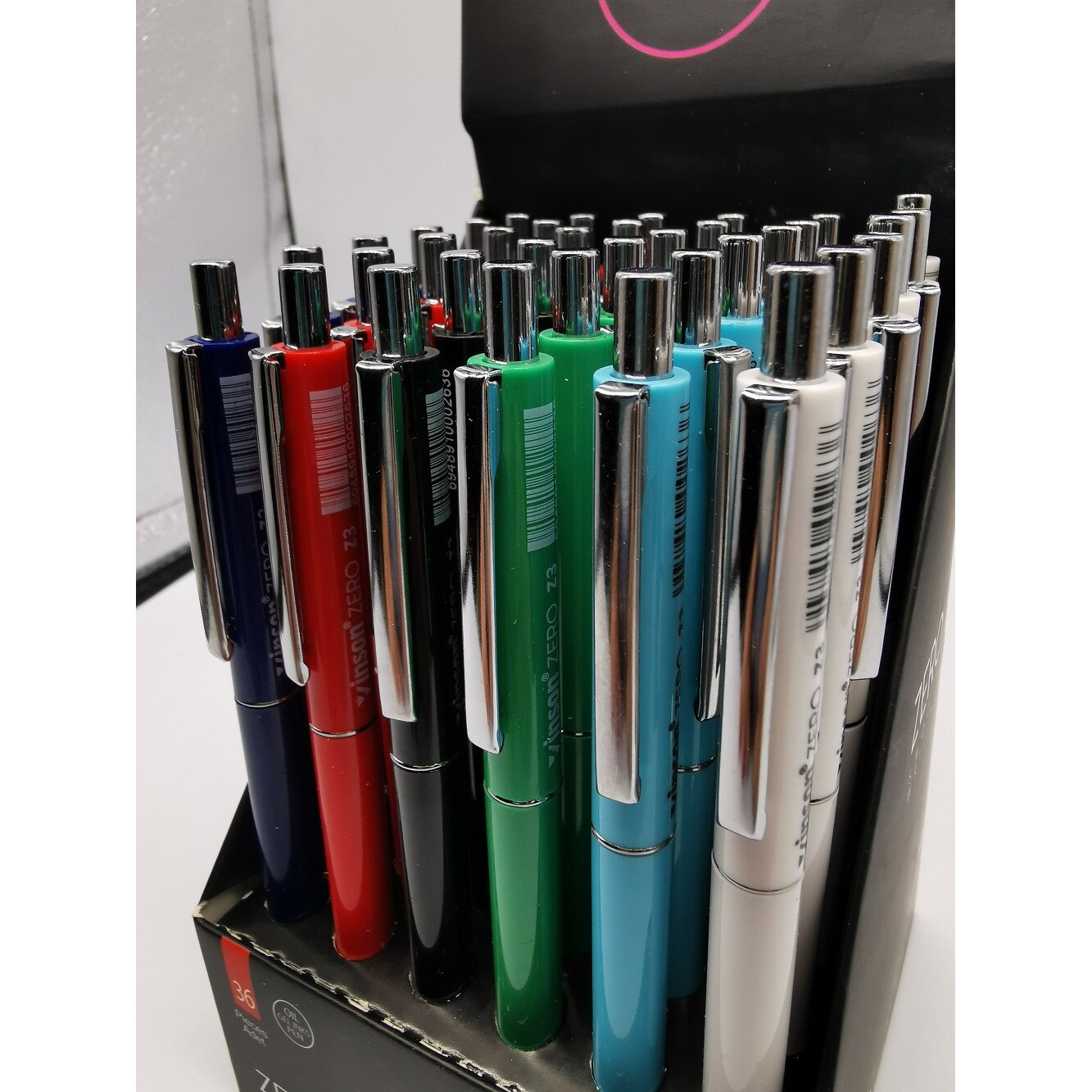 Set 36 de pixuri Vinson Zero multicolor VisionXXI - eMAG.ro