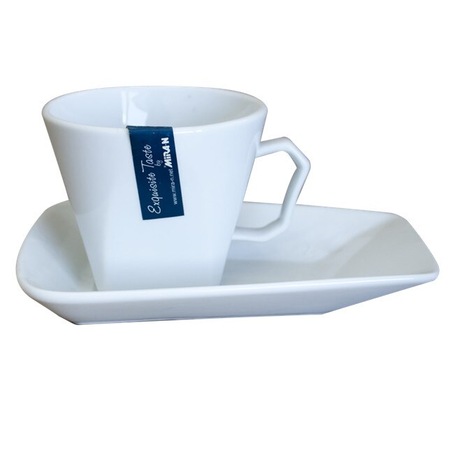 Set portelan ceasca cu farfurioare 60ml Raki - eMAG.ro