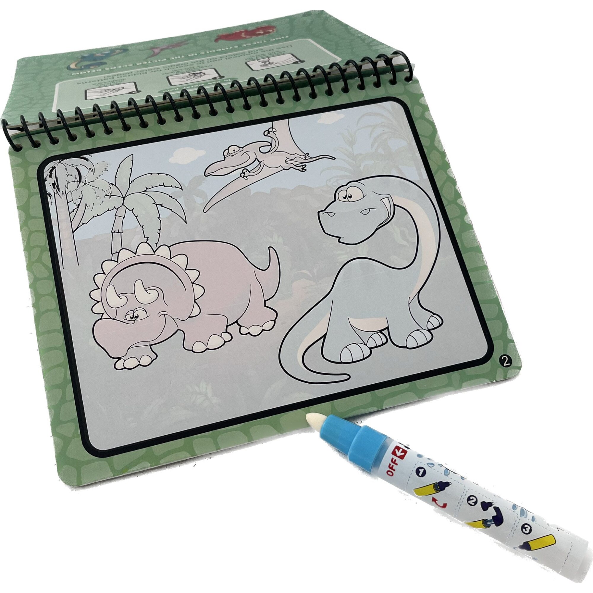 Carte de colorat cu apa, pentru copii, stiloul magic - eMAG.ro