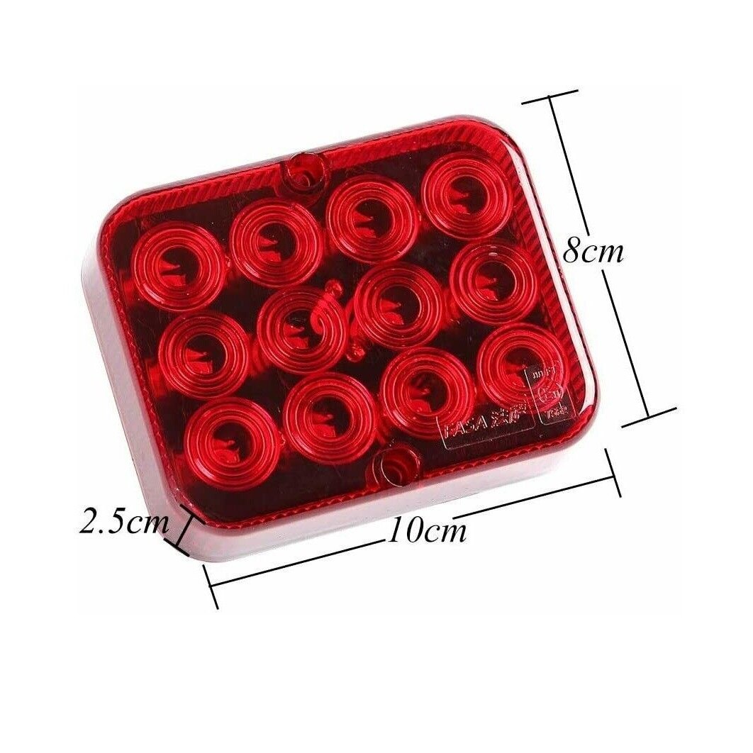 Led Lampa de ceata spate auxiliara stop rosu potrivit pentru toate ...