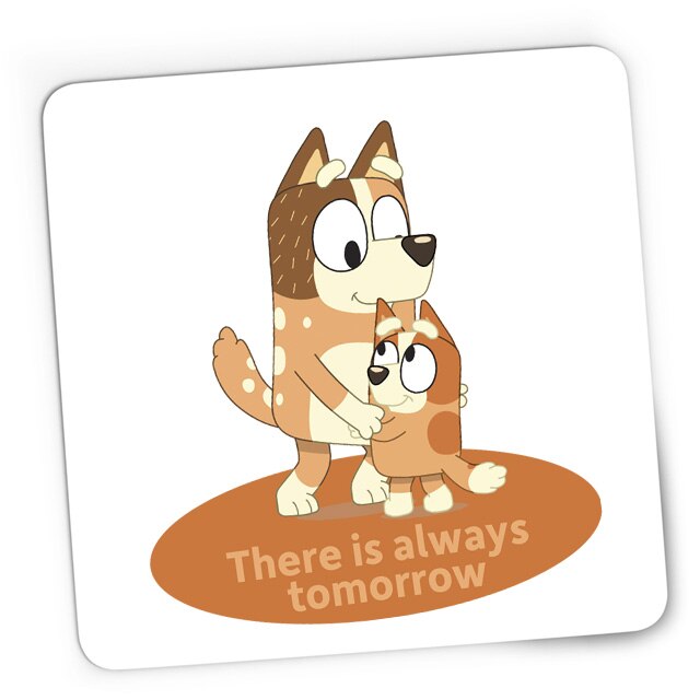 Mousepad Gaming Bluey Big Family Members Courage Trust Hug Love, 21x19 ...