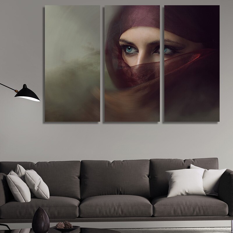 Декорация за стена ARTECO design Вратата на Душата, 3 части, Канава 100 ...