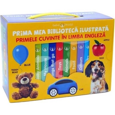 Bebe invata. Prima mea biblioteca ilustrata. Primele cuvinte in limba ...