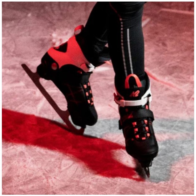 K2 ALEXIS ICE Figure Blade Jégkorcsolya, női, 39, Kék/Piros - eMAG.hu