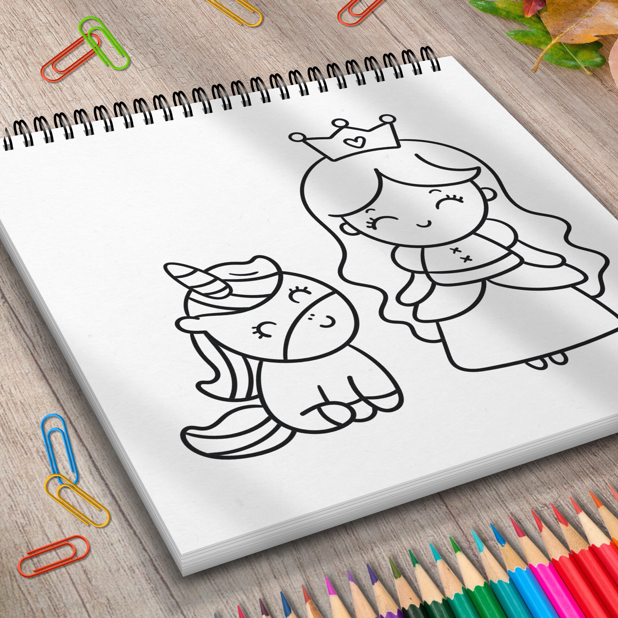 Carte de colorat pentru copii, Mini Unicorni, 2022, 52 pagini - eMAG.ro