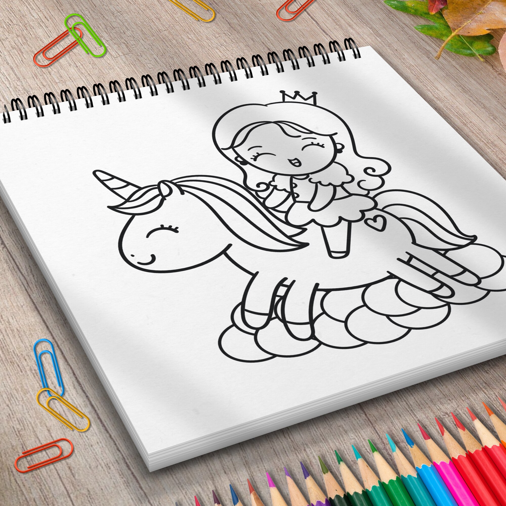 Carte de colorat pentru copii, Mini Unicorni, 2022, 52 pagini - eMAG.ro