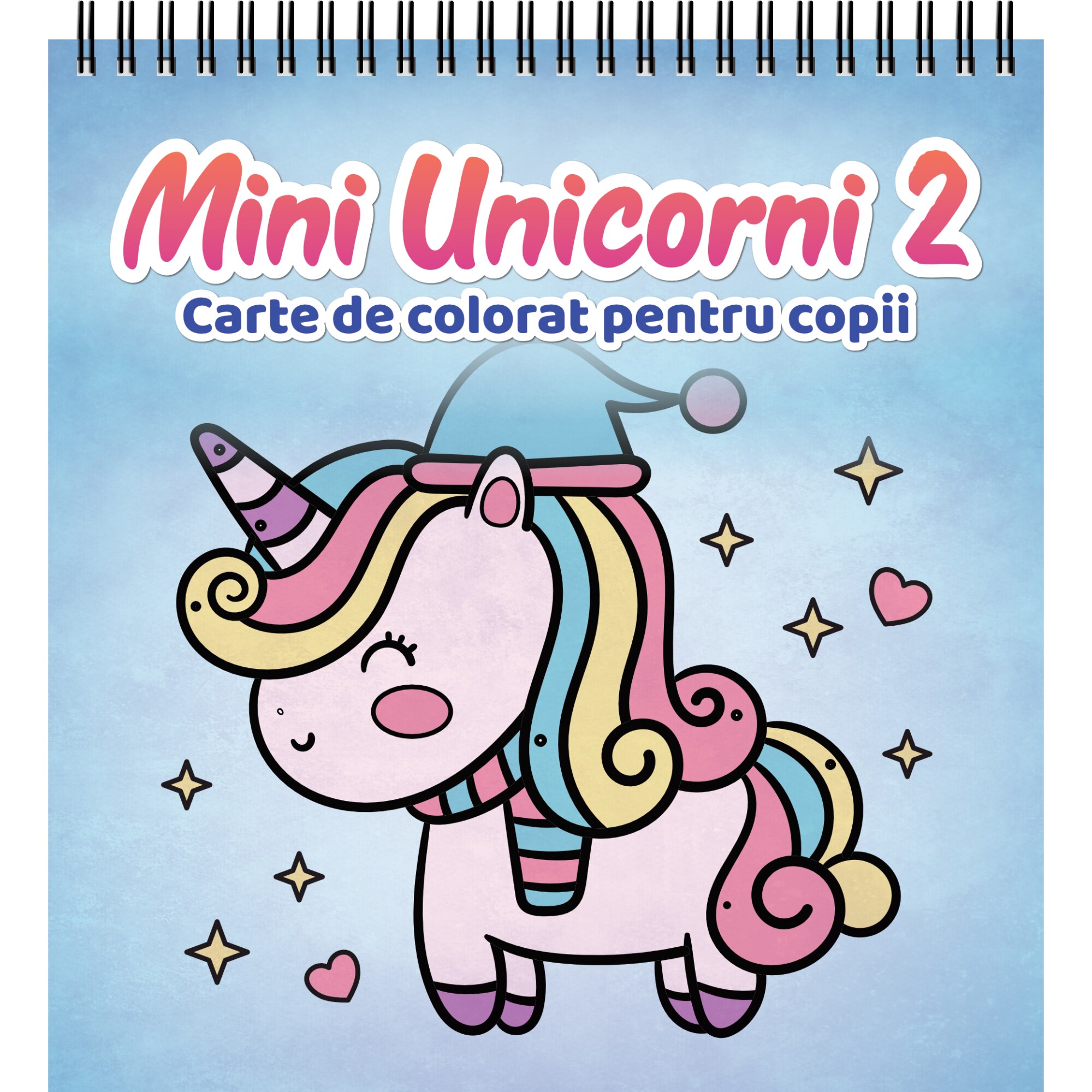 Carte de colorat pentru copii, Mini Unicorni 2, 2022, 52 pagini - eMAG.ro