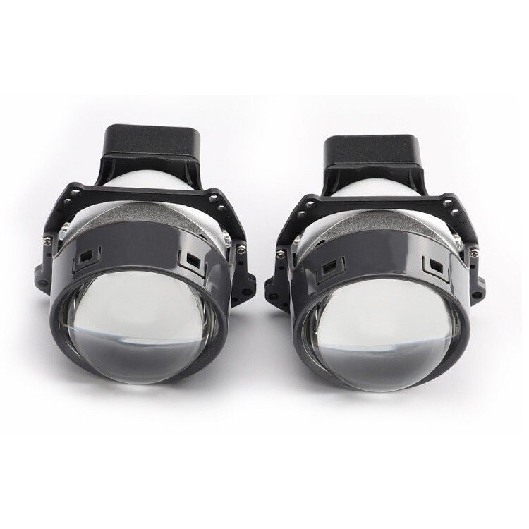 Set 2 Lupe Bi Led Auto 3" putere 43W luminozitate 9000 Lumeni 5500k 12V ...