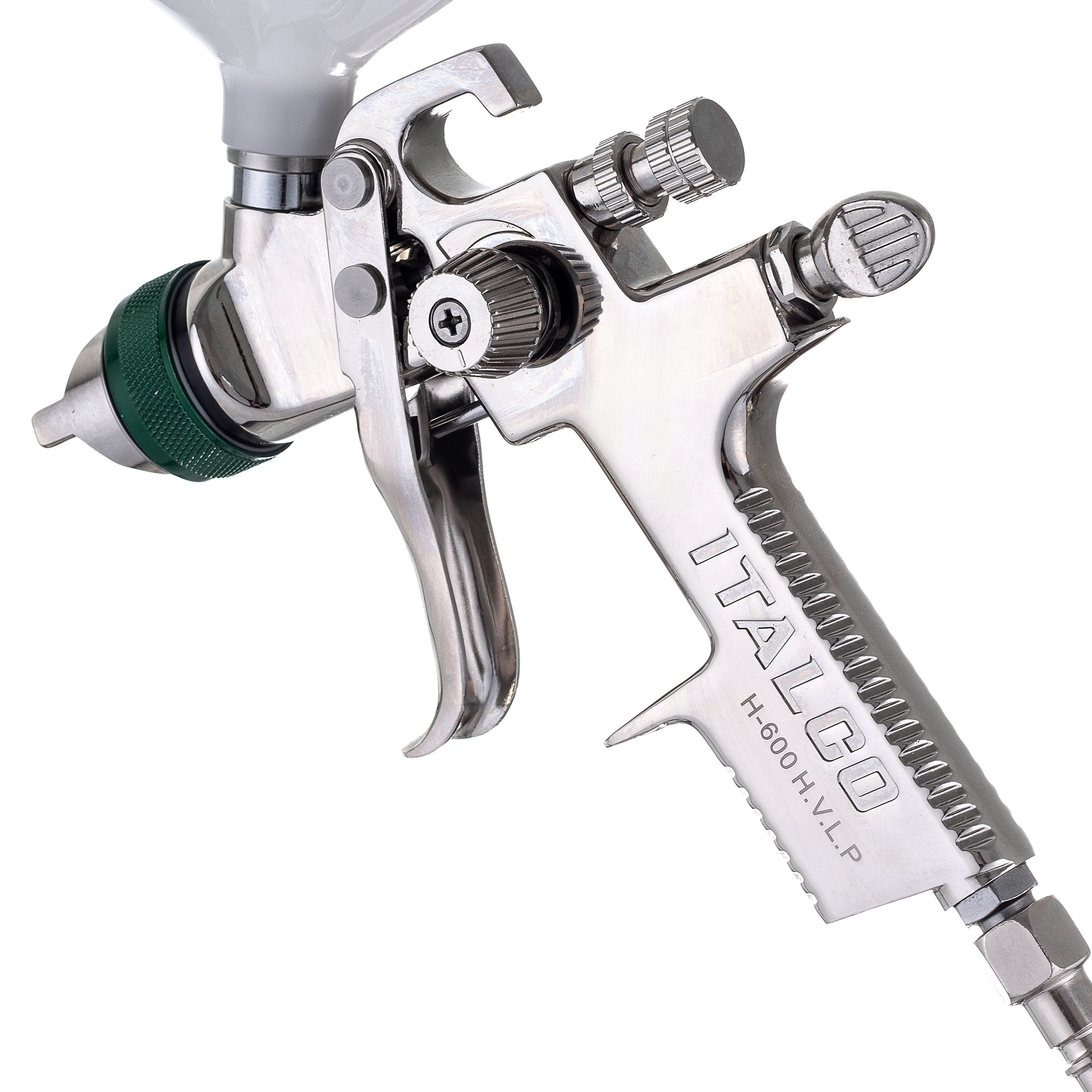 Pistol de vopsit ITALCO H-600 cu duza de 1.3 mm HVLP - eMAG.ro