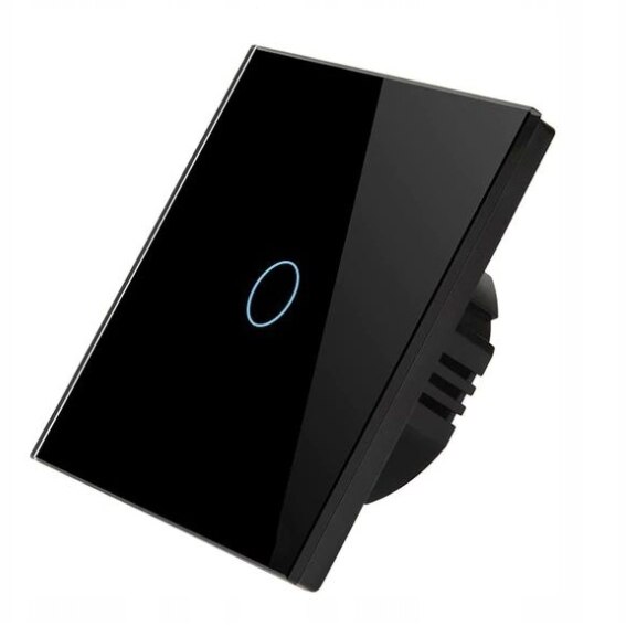 Intrerupator Touch eLIVE®, Sticla Securizata, Design Modern, Iluminare ...