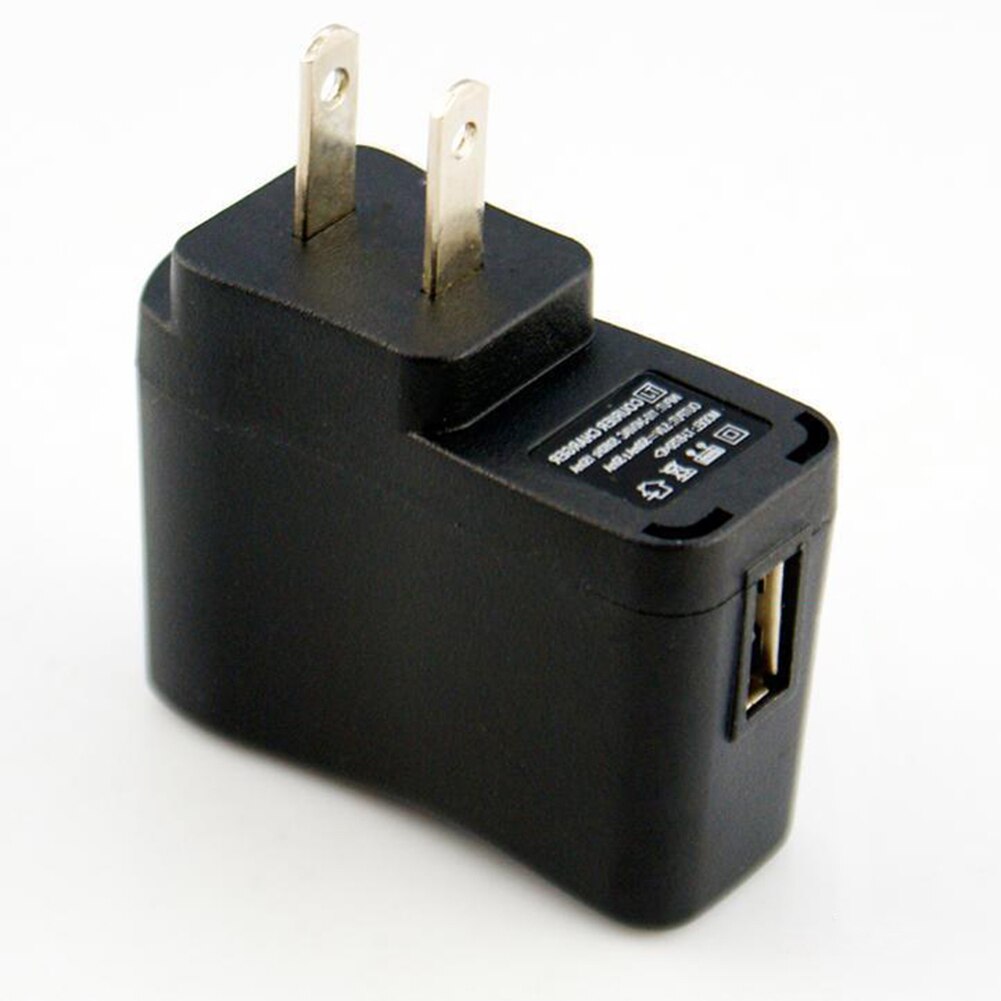 Adaptor priza USA cu USB, Negru - eMAG.ro
