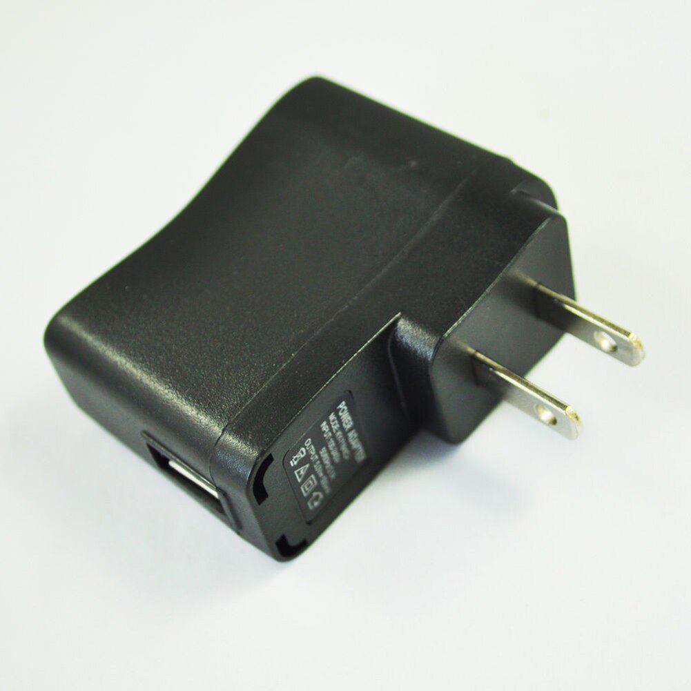 Adaptor priza USA cu USB, Negru - eMAG.ro