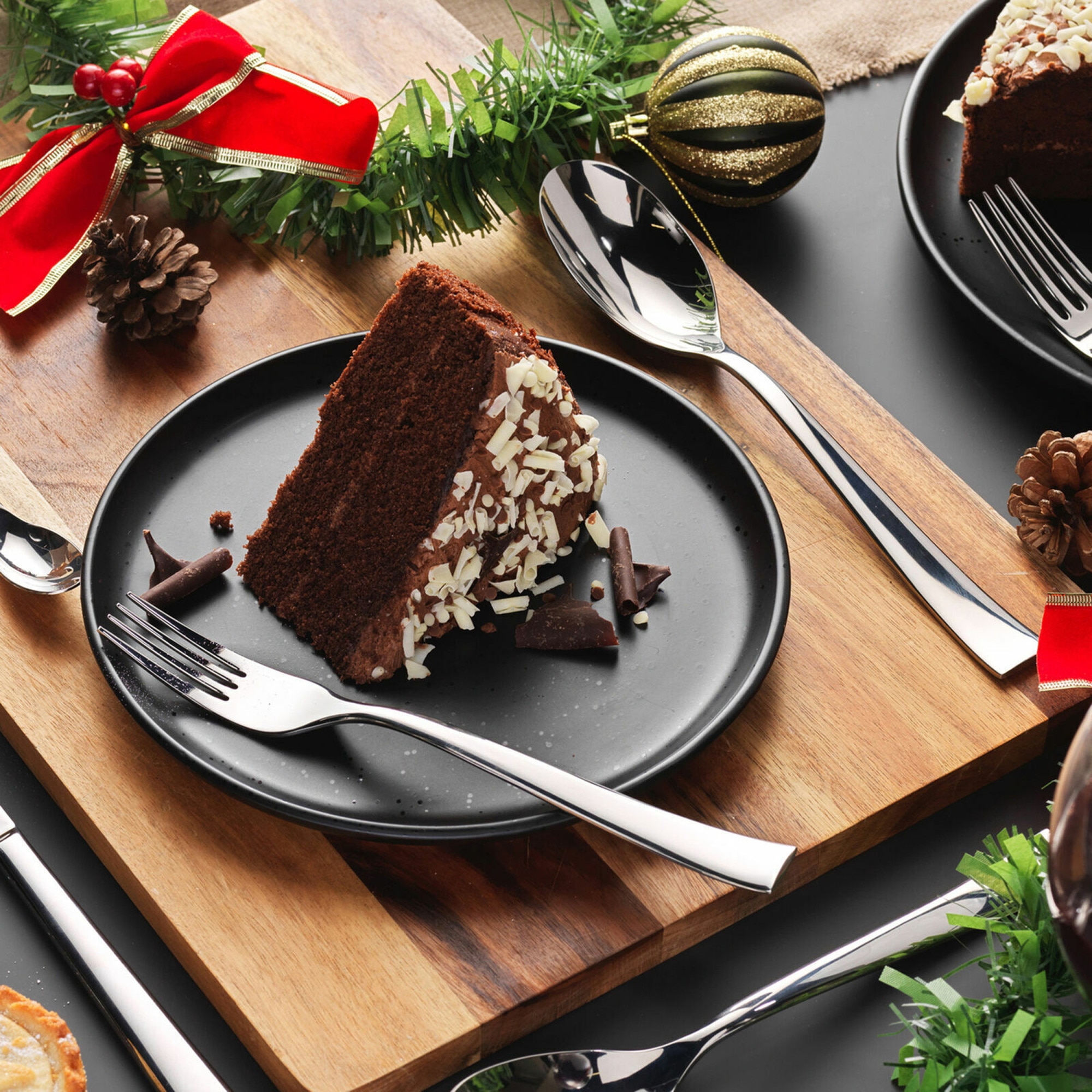 Set 2 tacamuri, inox 18/10, Furculita si lingura, 56324 - eMAG.ro